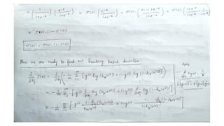 Gradient Descent For Logistic regression | PDF