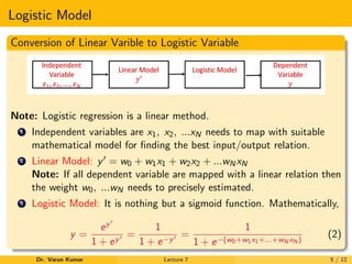 Logistic regression | PPT
