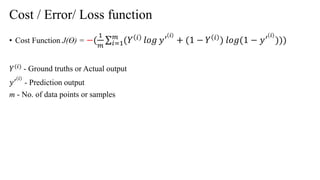 Logistic regression in Machine Learning | PDF