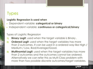 Logistic regression | PDF