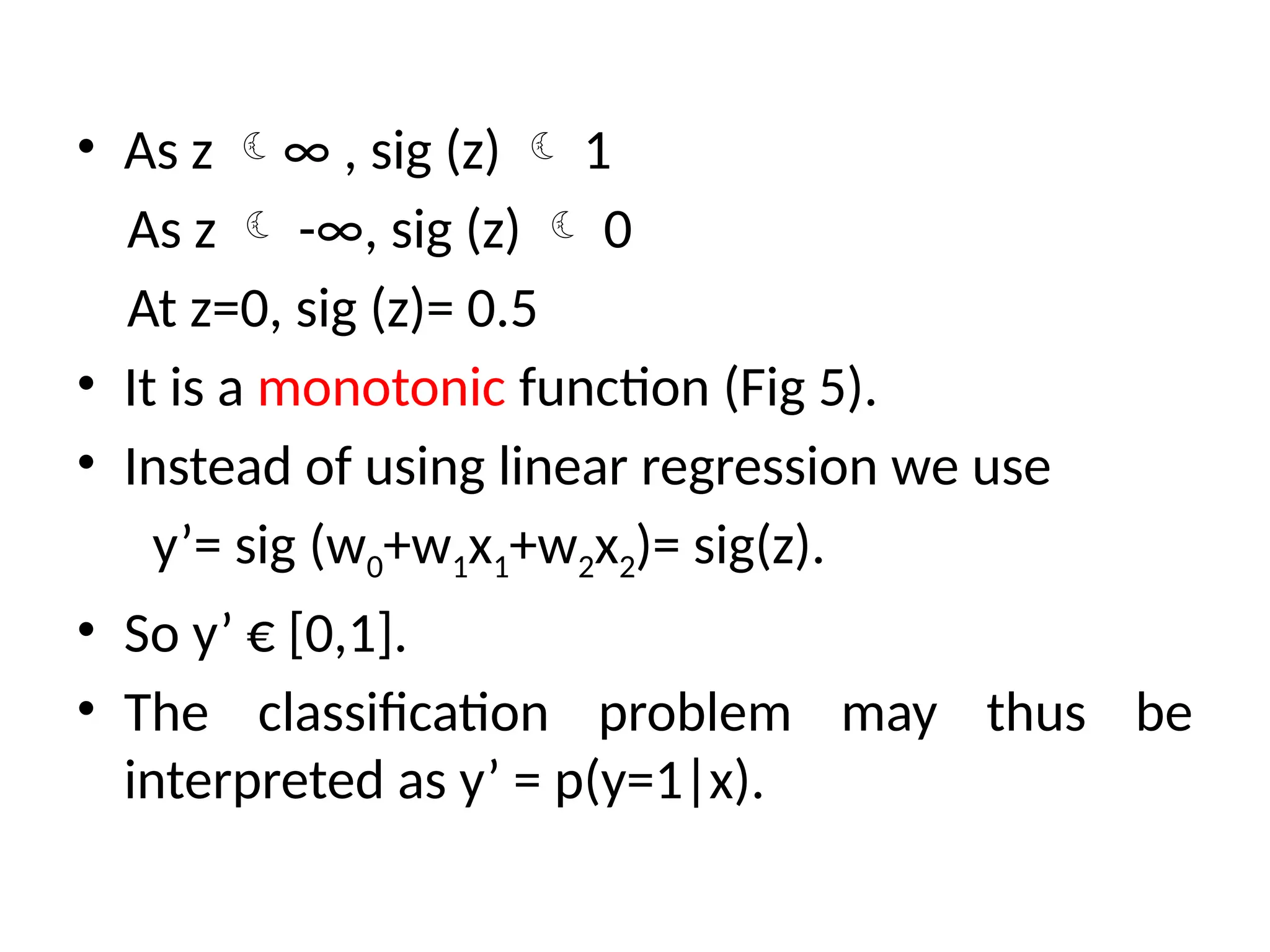 Logistic Regression, classifying data into binary sets | PPTX