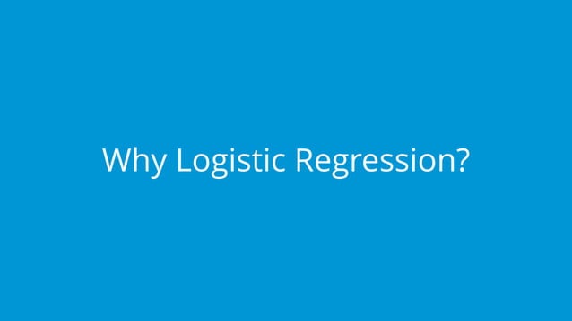 Logistic Regression in R | Machine Learning Algorithms | Data Science Training | Edureka | PPT