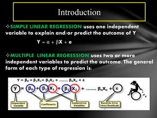 Logistic regression with SPSS examples | PPTX