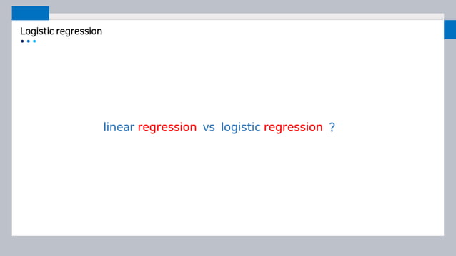 Logistic regression1 | PPT