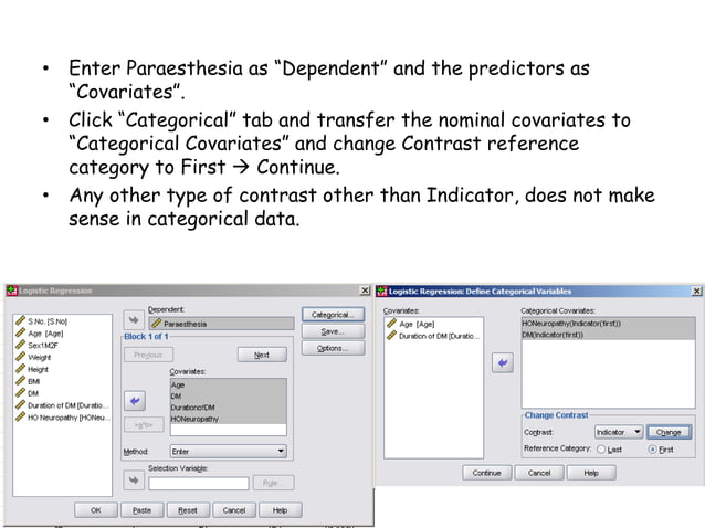 Logistic regression analysis | PPTX