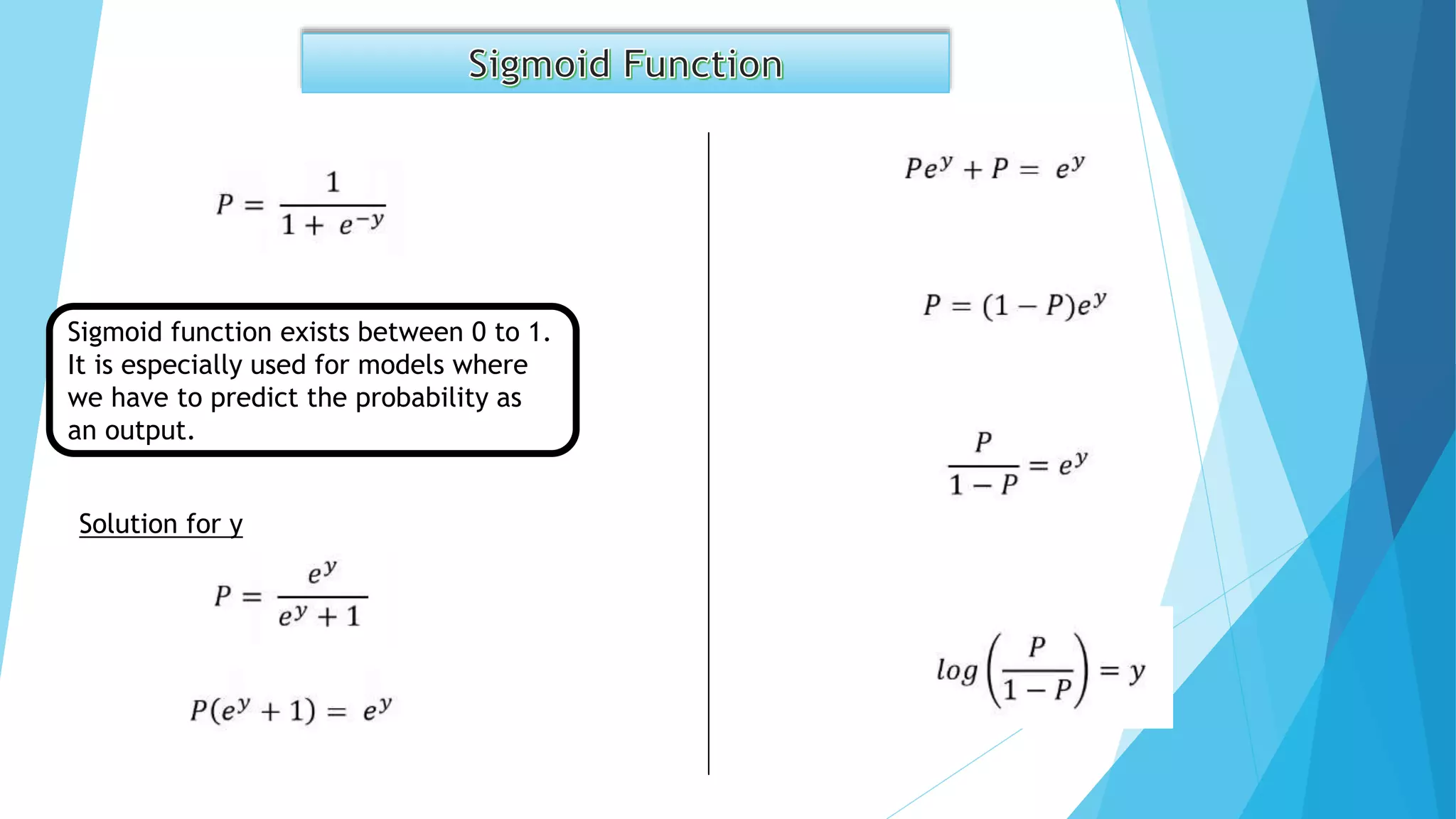 Logistic regression classification | PPT Logistic regression classification | PPT