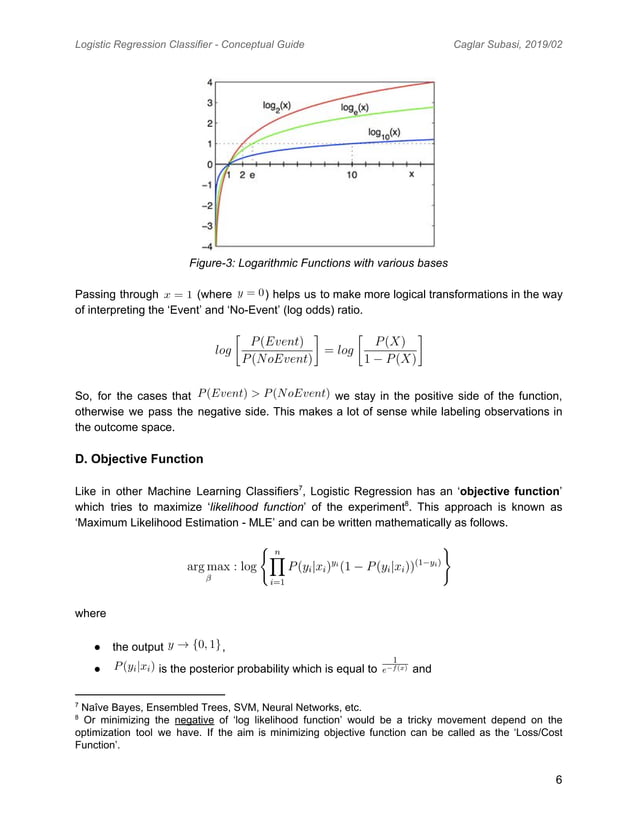 Logistic Regression Classifier Conceptual Guide Pdf 
