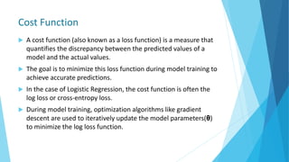 Logistic Regression power point presentation.pptx | Computing ...