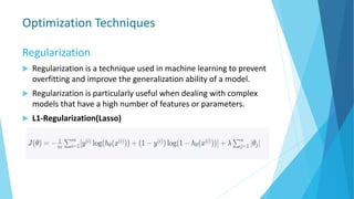 Logistic Regression power point presentation.pptx | Computing | Technology & Computing