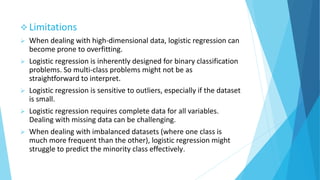 Logistic Regression power point presentation.pptx | Computing ...