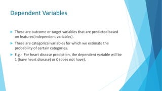 Logistic Regression power point presentation.pptx | Computing | Technology & Computing