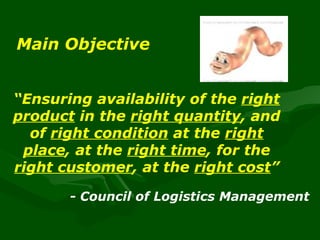 Logistics | PPT