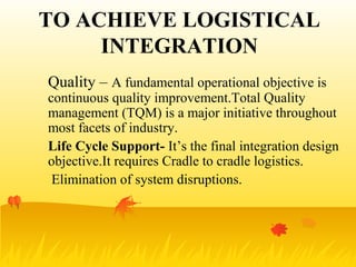Logistics | PPT