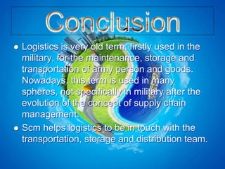 Logistics management | PPT