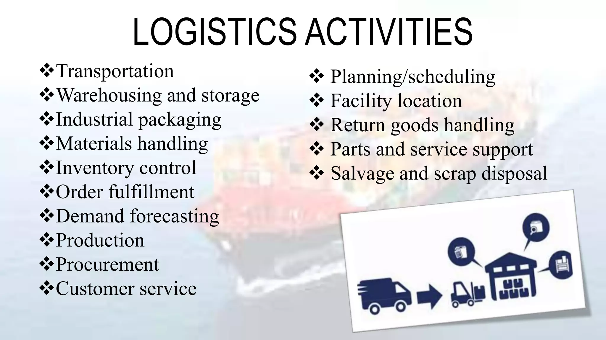 Logistics | PPT