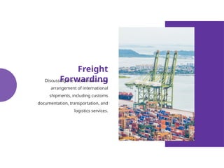 Logistics Slideegg slides template downloaded | PPT