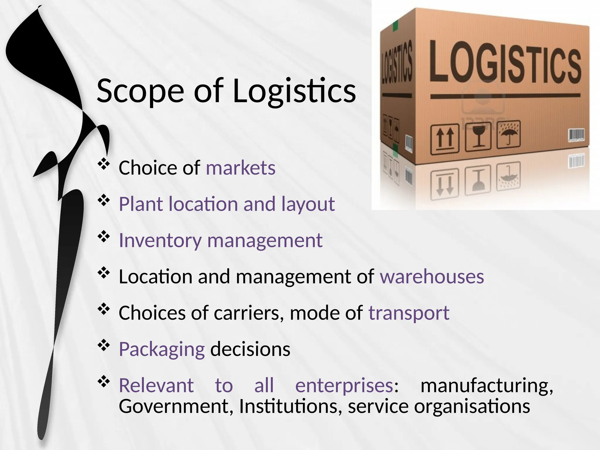 logistics and supply chain management -introduction | PPTX