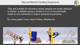 Logistics lecture-14 material handling | PPT