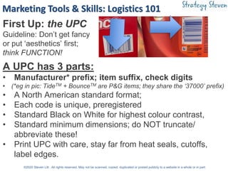 Logistics101 for FMCG Items -Litt | PPT