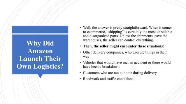 Logistics mini project | PPTX | Logistics and Transportation Industry | Industries