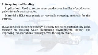 Types of logistics packaging in supply chain management | PPTX