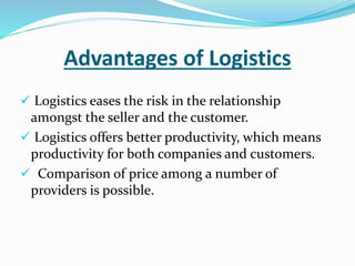 Logistics management | PPTX