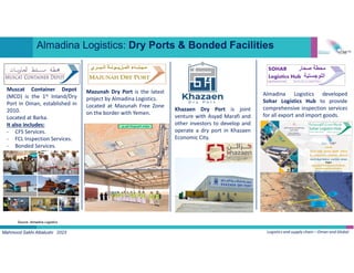 Logistics and supply chain industry trends Oman - Mahmood Sakhi ...
