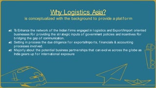 Logistics asia 2016 | PPT