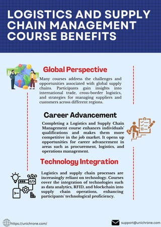 Logistics and Supply Chain Certification | PDF