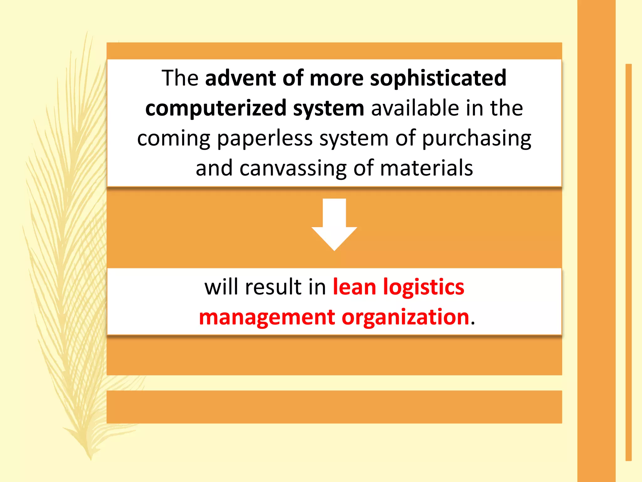 MATERIAL MANAGEMENT Concepts & FORECASTING | PPTX