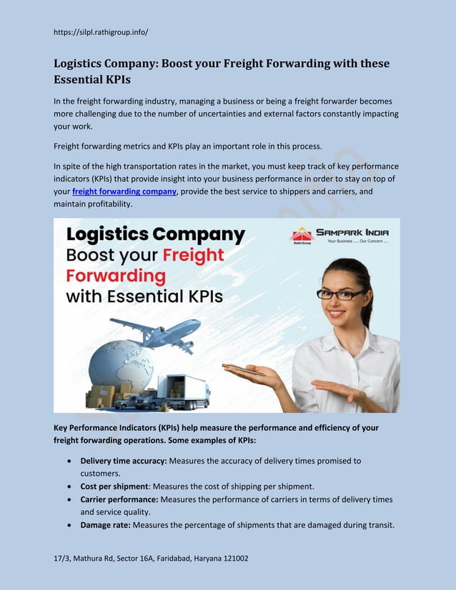 Logistics Company Boost your Freight Forwarding with these Essential ...