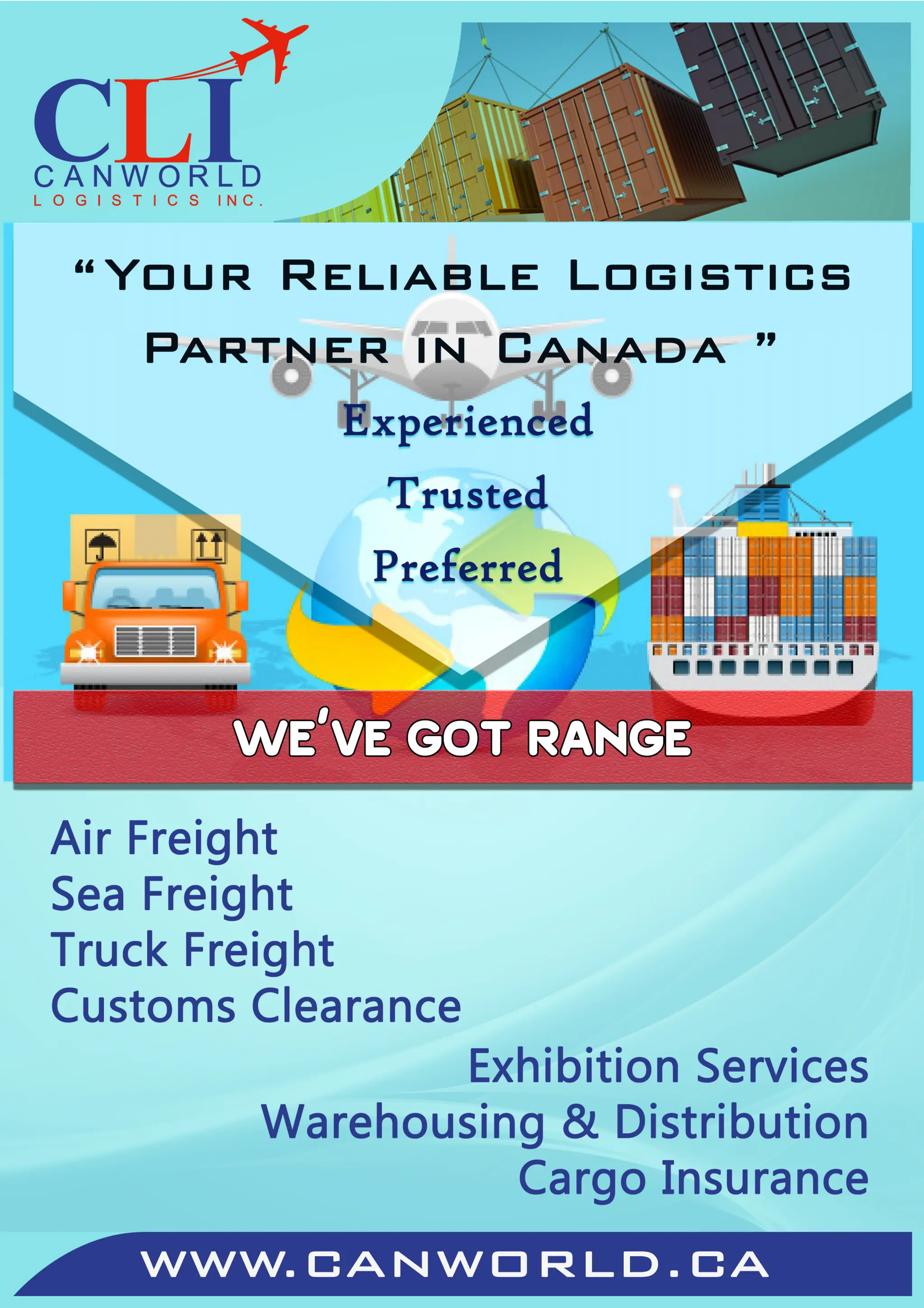Canworld Logistics Inc: Your Trusted Canadian Logistics Company | PDF