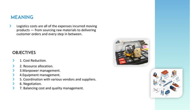 Logistics costing ppt | PDF