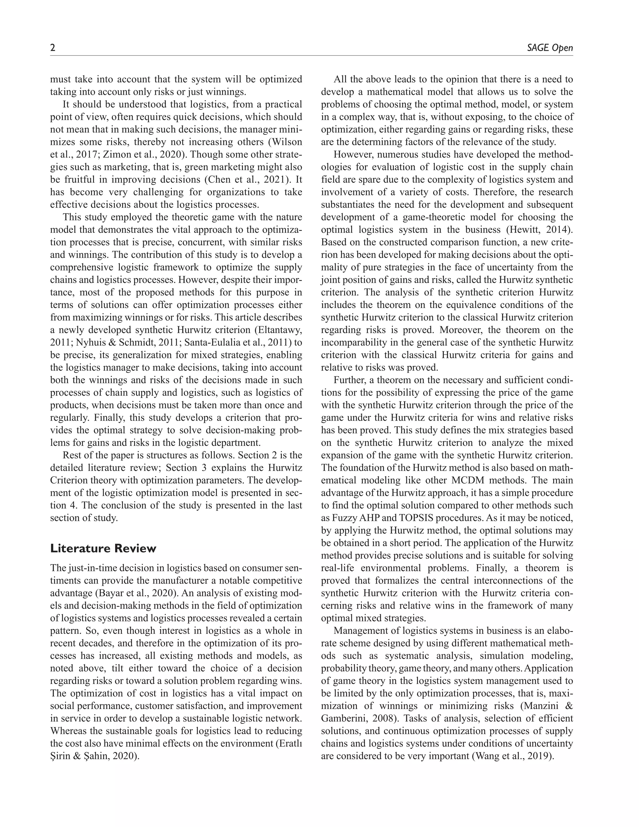 Logistics cost optimization | PDF