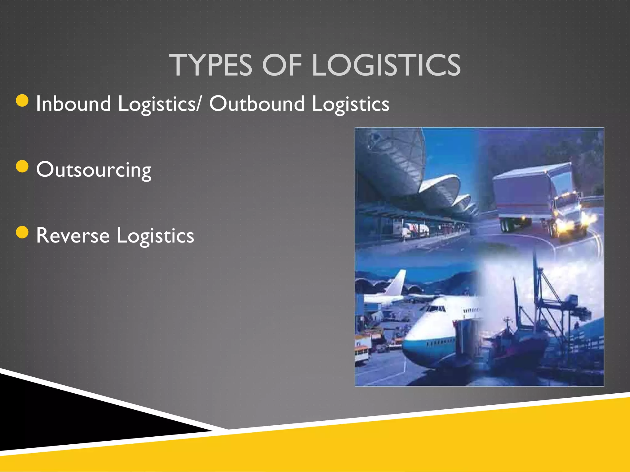Logistics definition | PPT
