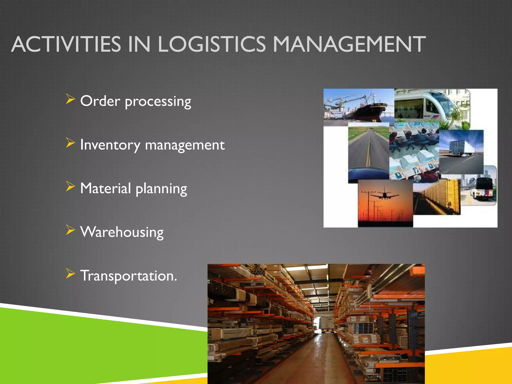 Logistics definition | PPT