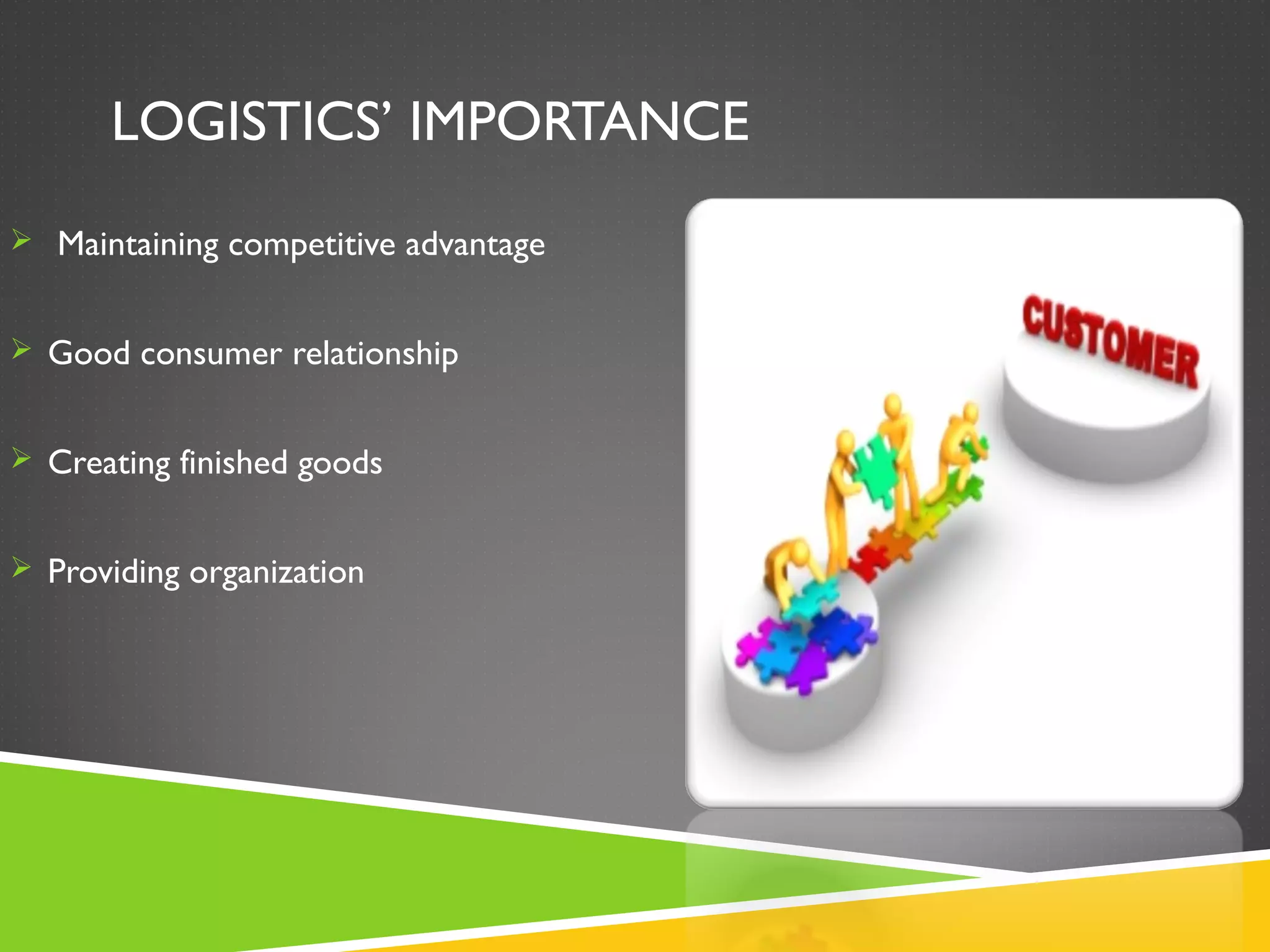 Logistics definition | PPT