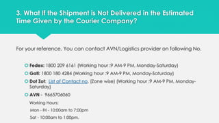 Logistics disclaimer (1) | PPTX | Logistics and Transportation Industry ...