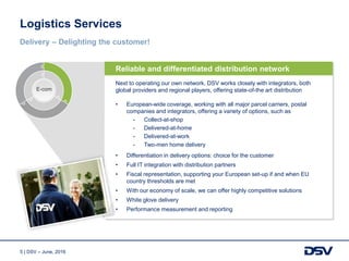Logistics e commerce solutions | PPTX