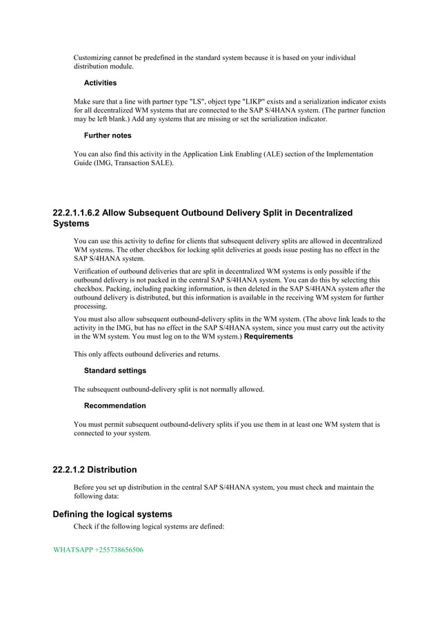 Logistics Execution.pdf | Logistics | Business