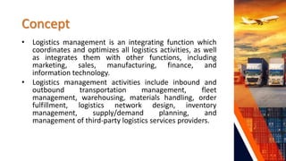 Logistics Management | PPTX