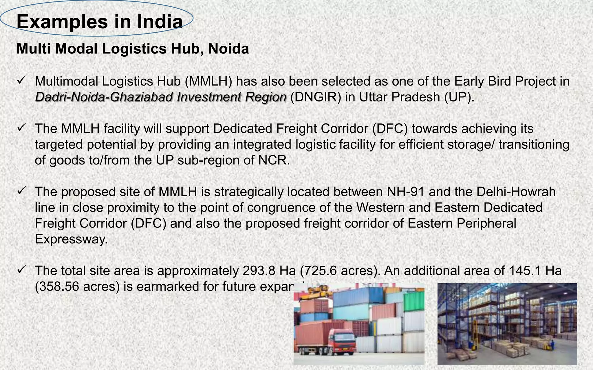 Logistics hub | PPTX