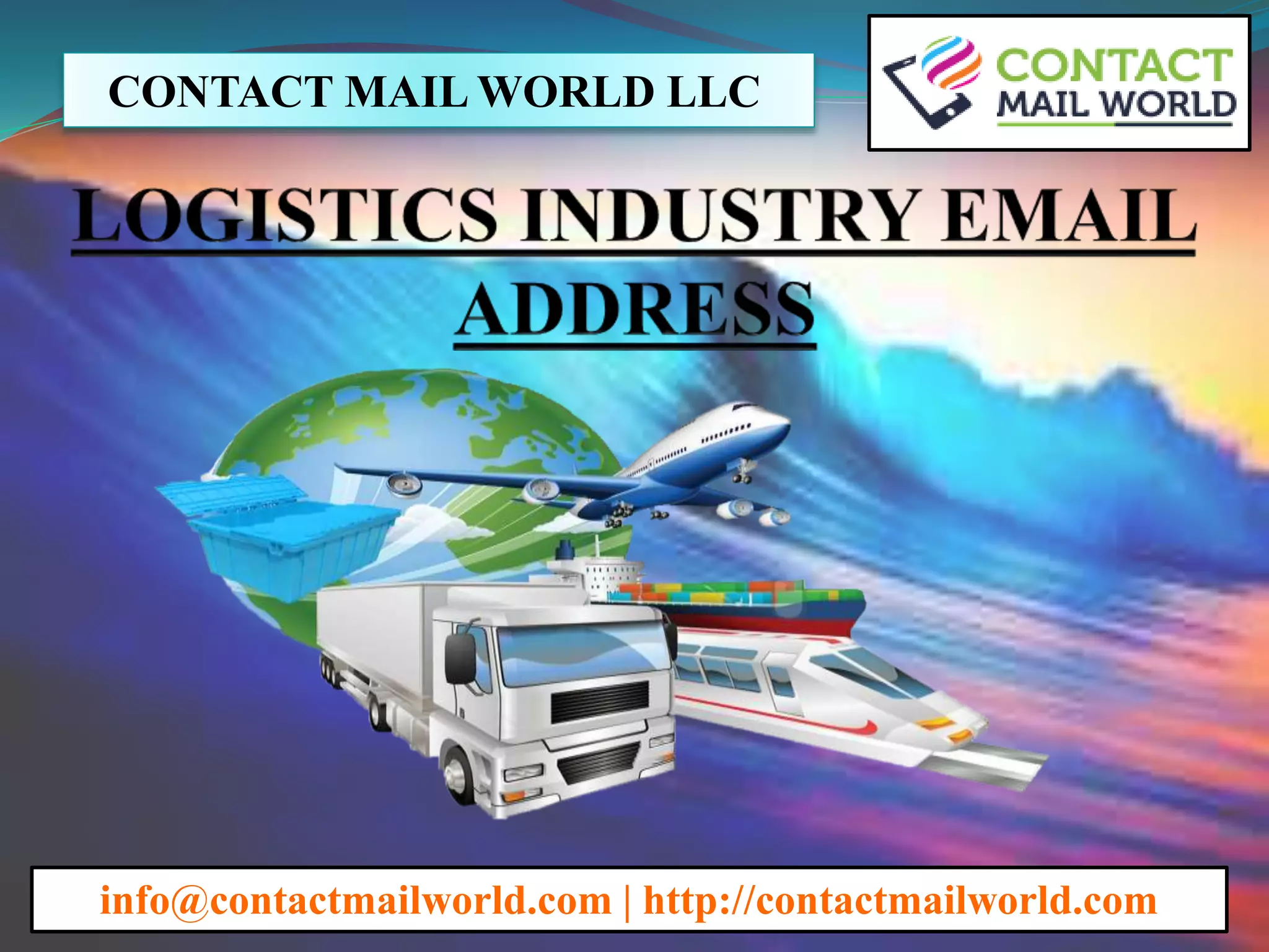 Logistics industry email address | PPTX