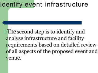 Logistics in event management | PPTX
