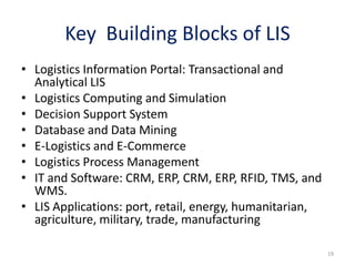 Logistics information system | PDF
