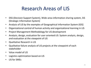 Logistics information system | PDF
