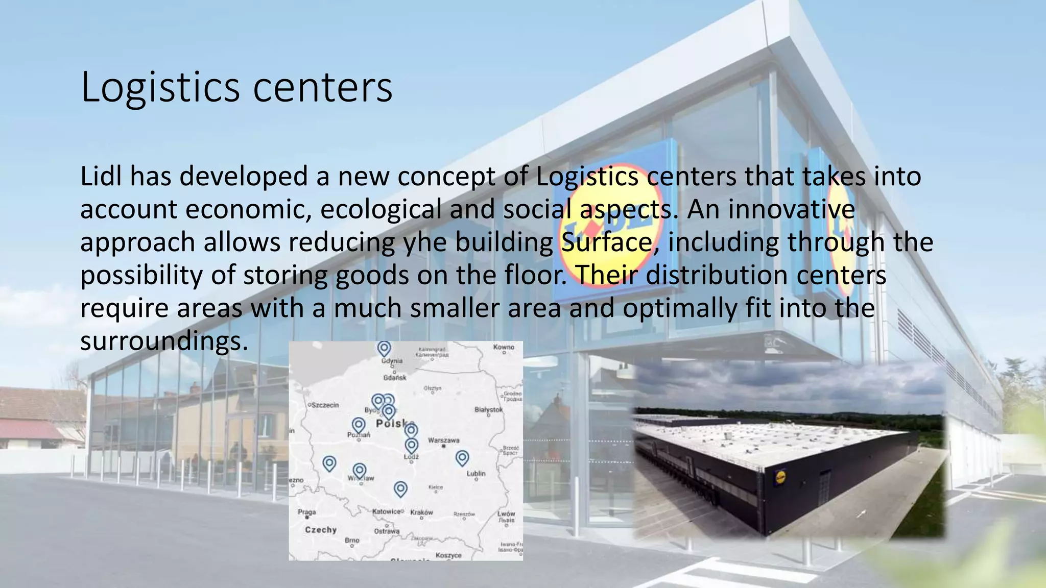 Logistics in lidl | PPTX