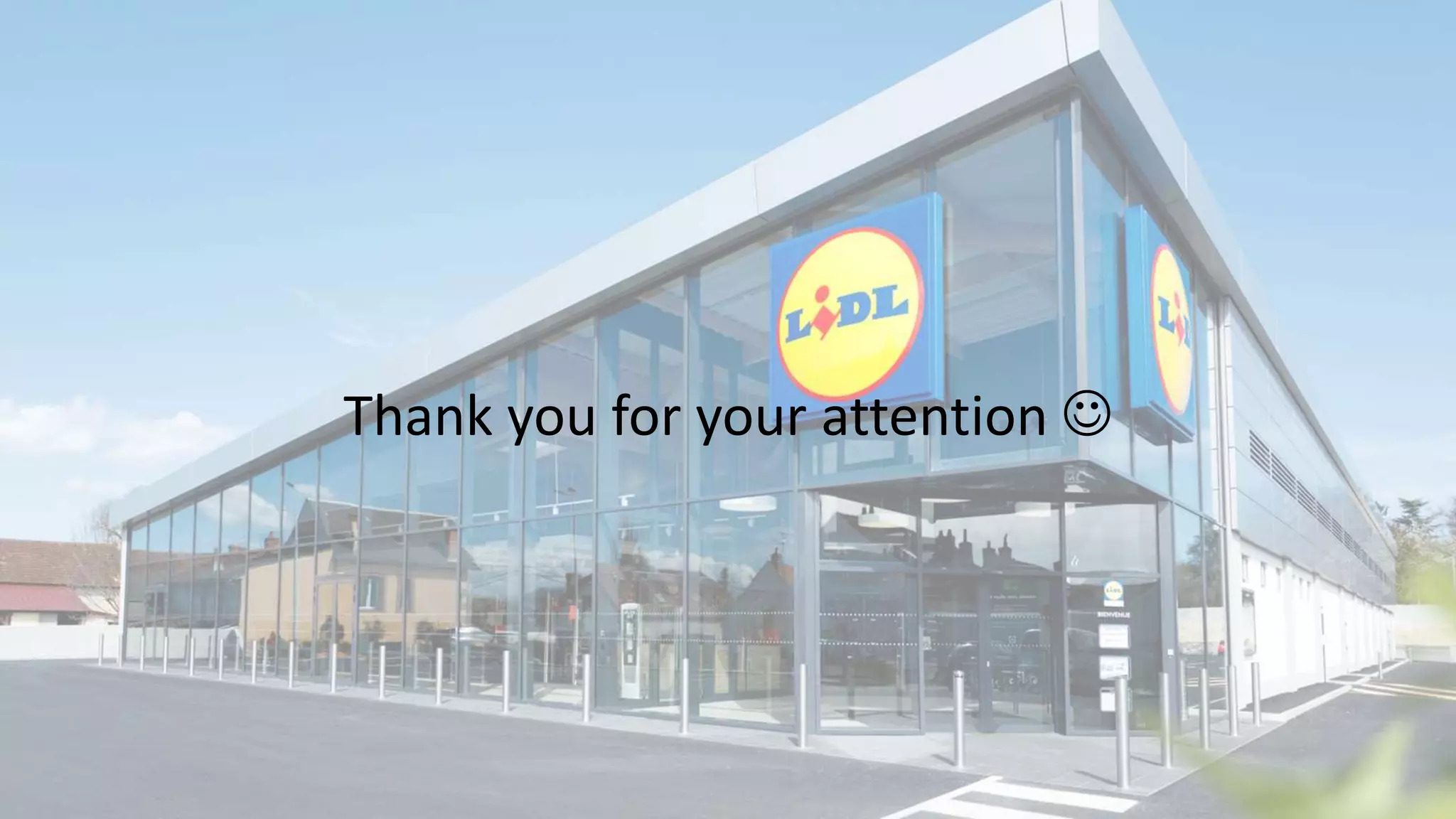Logistics in lidl | PPTX