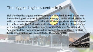 Logistics in lidl | PPTX