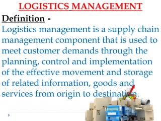 Logistics Management | PPTX